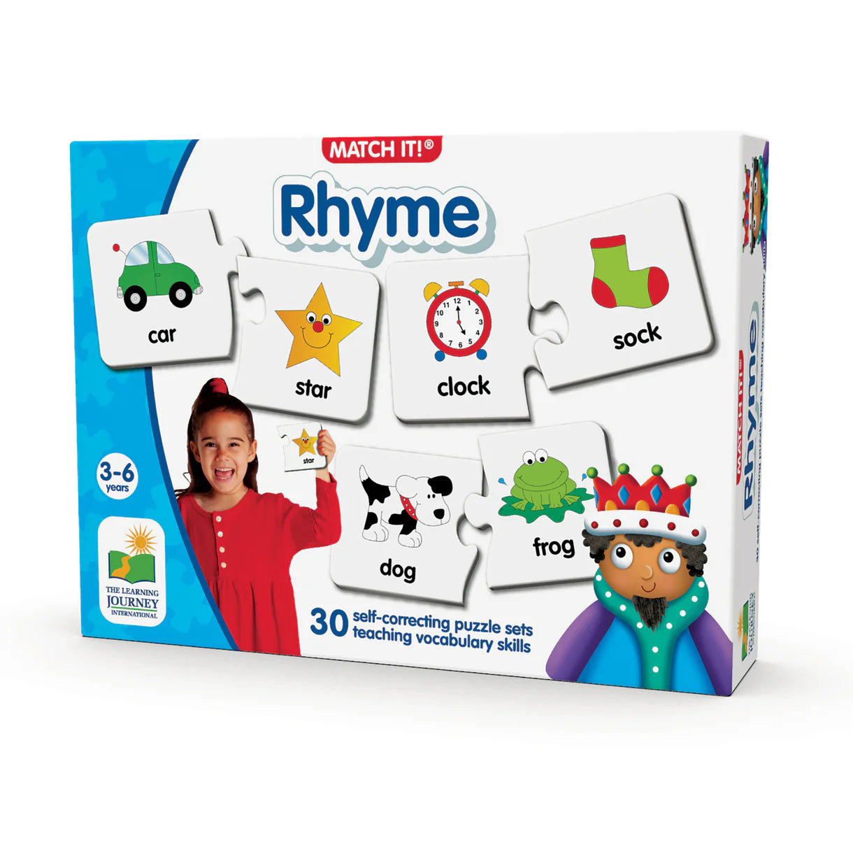 The Learning Journey- Match it - Rhymes – Toy Time