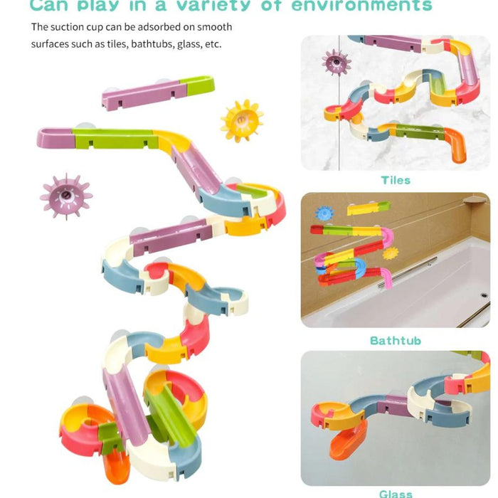 Water Balls Tracks Marble Run Set Bath Toys – Toy Time